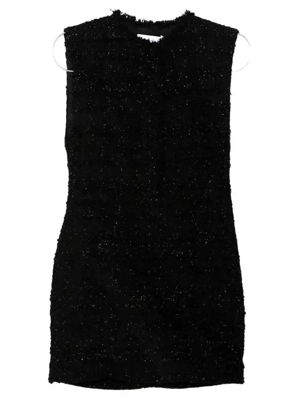 IRO PARIS Tweed Mini Dress - Black