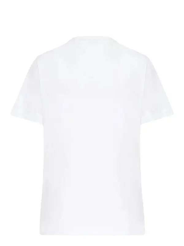 DONDUP Embroidered Logo T-shirt - White