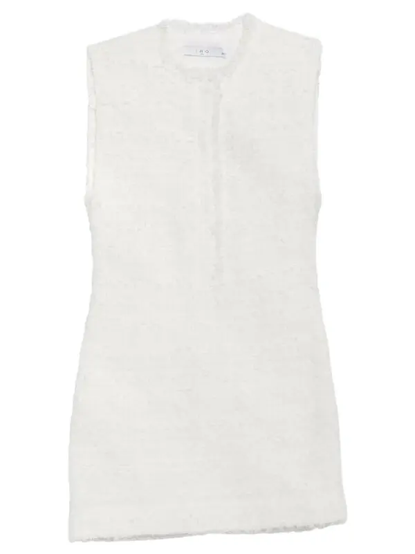 IRO PARIS Tweed Mini Dress - White