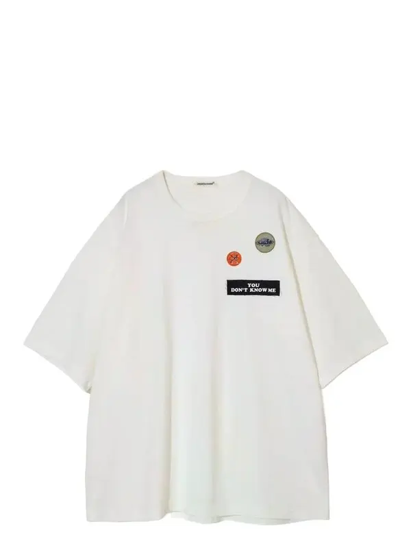 UNDERCOVERISM Patch-detailed T-shirt - White