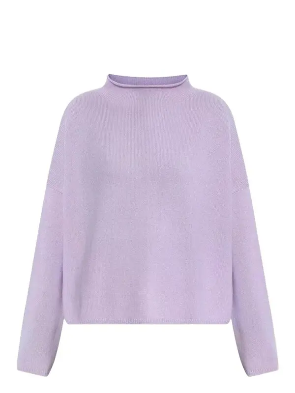 LISA YANG High-neck Jumper - Purple