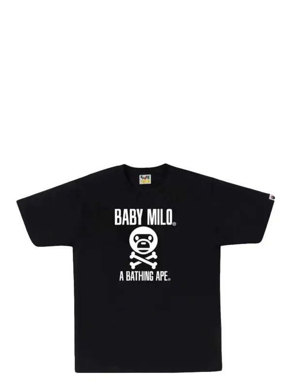 A BATHING APE® Baby Milo Crossbone T-shirt - Black