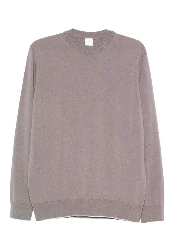 Eleventy Cashmere Crew-neck Sweater - Purple