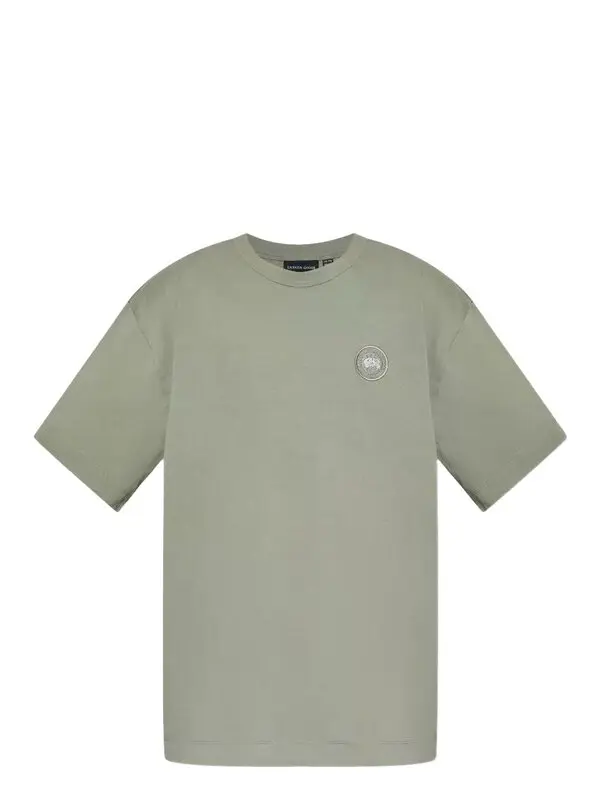 Canada Goose Arctic Program Embroidered Cotton T-shirt - Green