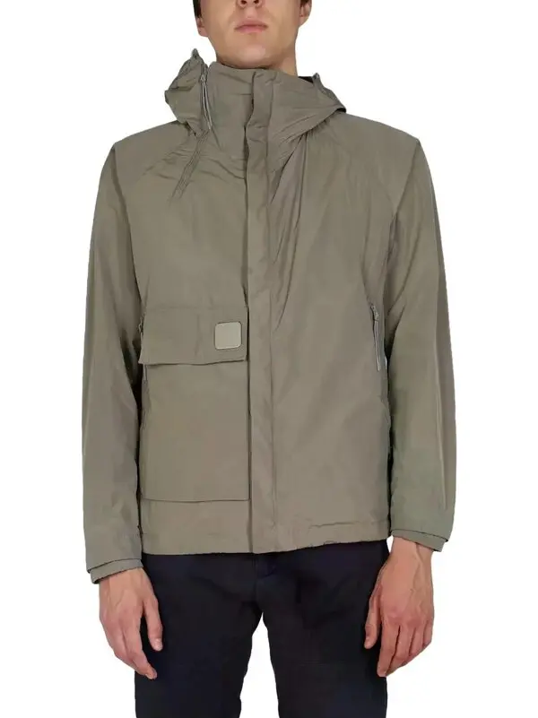 C.P. COMPANY Hooded Pocket Jacket - Green