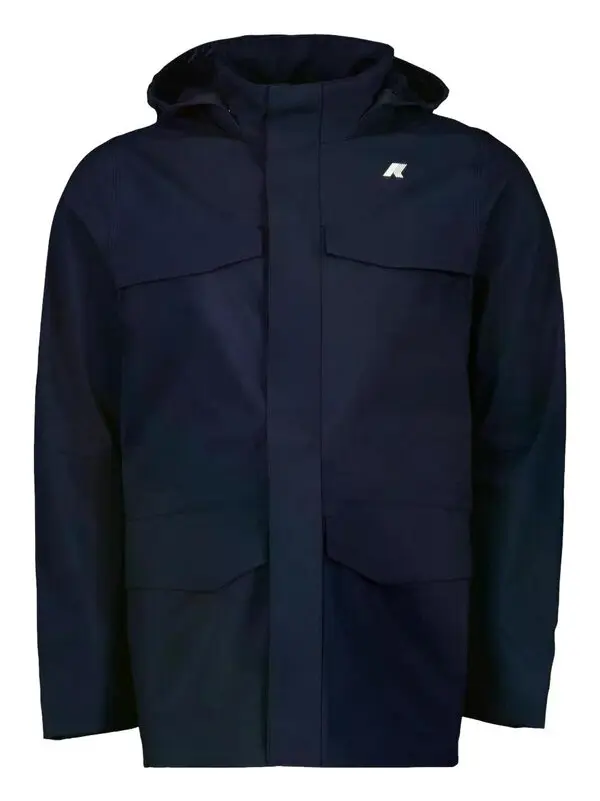 K-WAY Manphy Bonded Parka - Blue