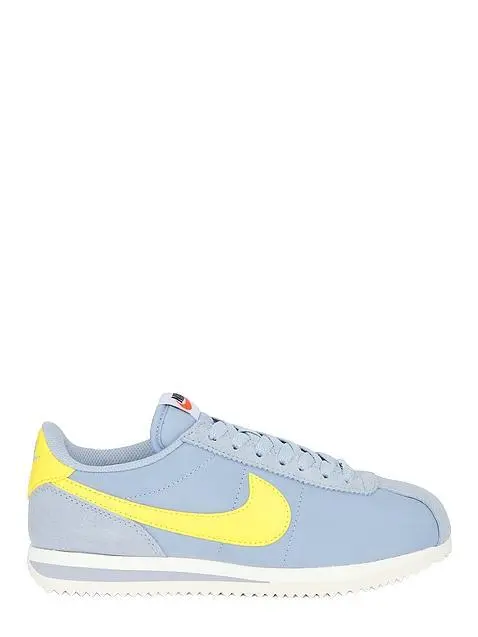 Nike Cortez Textile Sneakers - Light Armory Blue  Lightening  & Sail