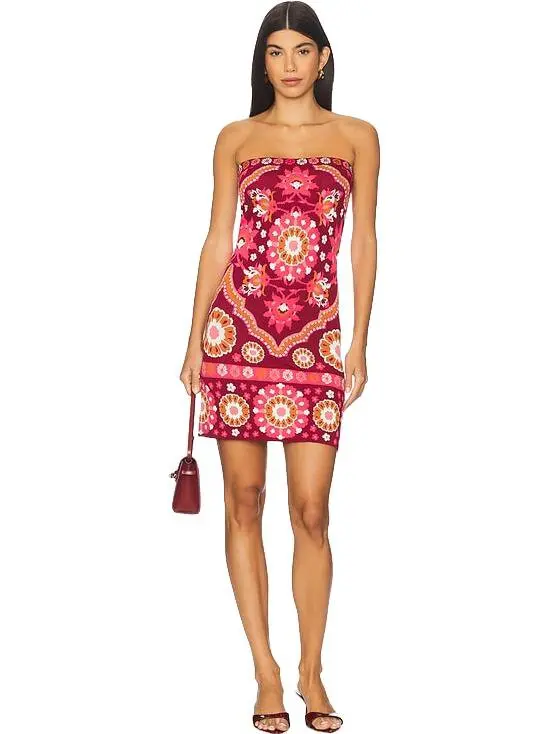 Cara Cara Rome Mini Dress - Mystic Rasberry