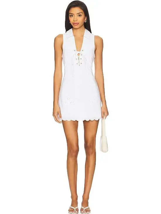 STONE COLD FOX X Vanessa Mini Dress - Ivory