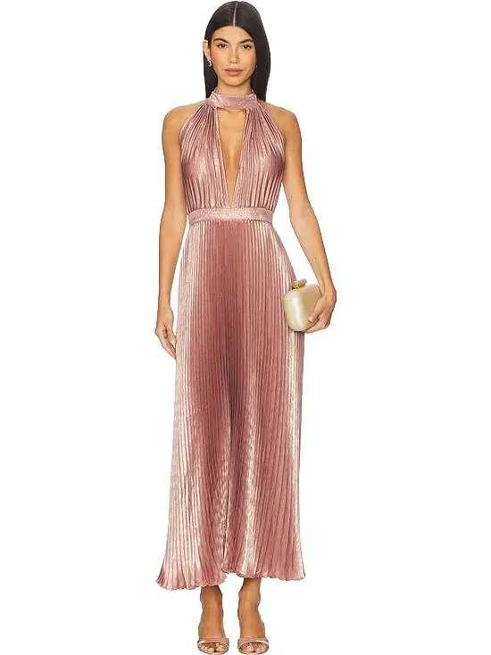 L'IDEE Chateau Gown - Rose Quartz Shimmer