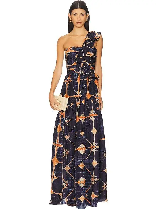 Ulla Johnson Valeria One Shoulder Gown - Orion