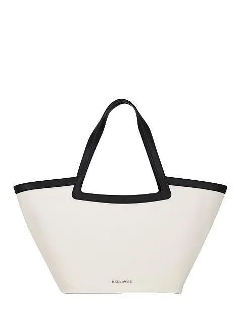 NAKEDVICE The Portia Tote - Canvas & Black