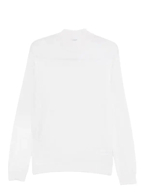 Malo Crew-neck Sweater - White