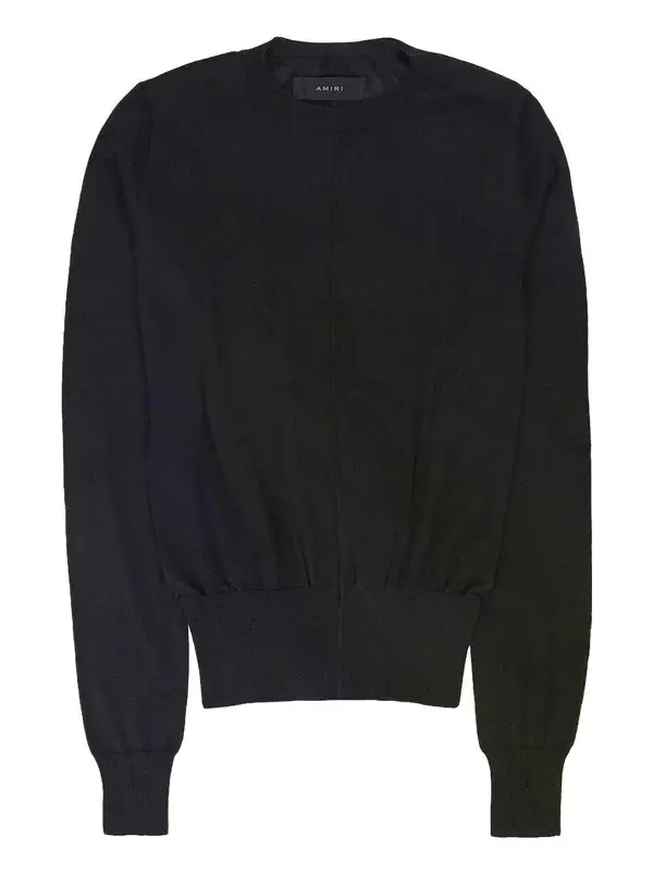 Amiri Distressed-effect Jumper - Black