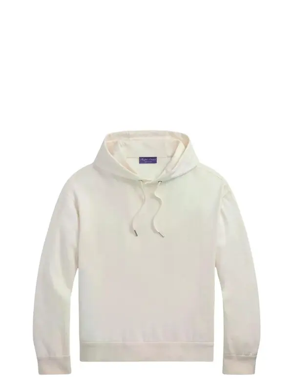 Ralph Lauren Purple Label Drawstring Hoodie - Neutrals