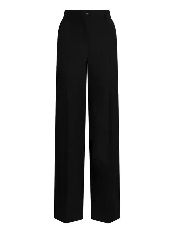Dolce & Gabbana Dna Wool Trousers - Black