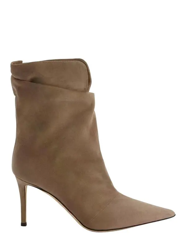 GIUSEPPE ZANOTTI Suede Ankle Boots - Brown