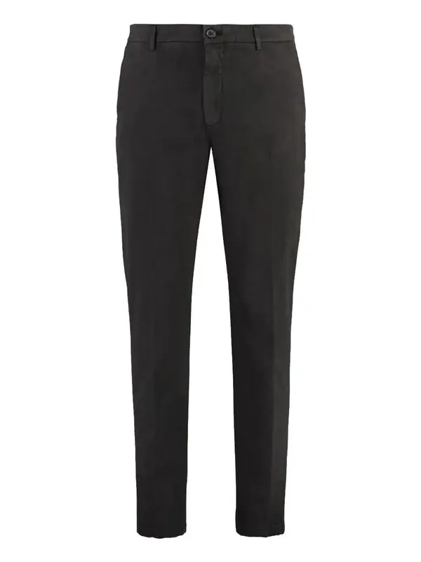 DEPARTMENT 5 Flap-pocket Chino Trousers - Black