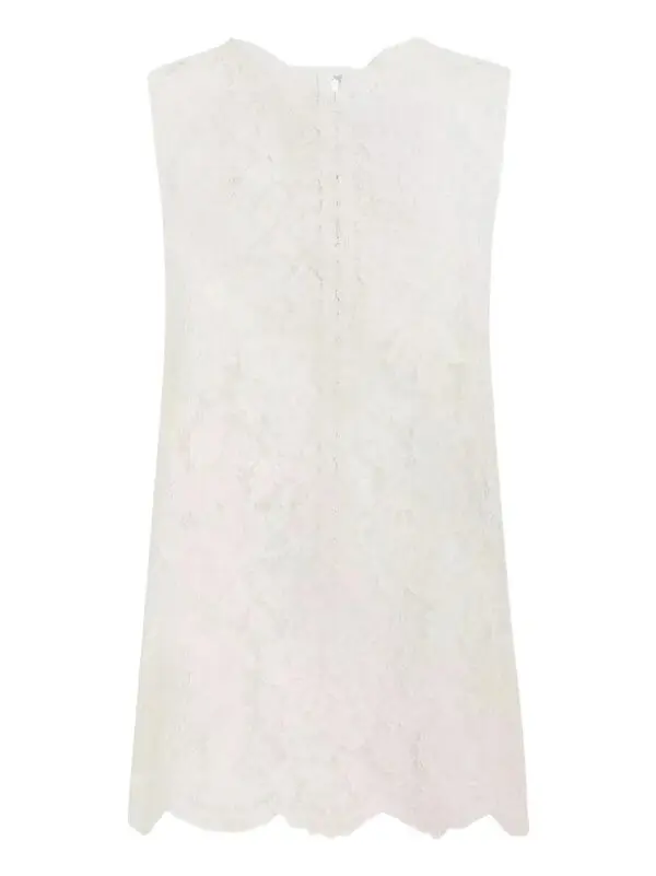 Dolce & Gabbana Lace-detailing Top - White