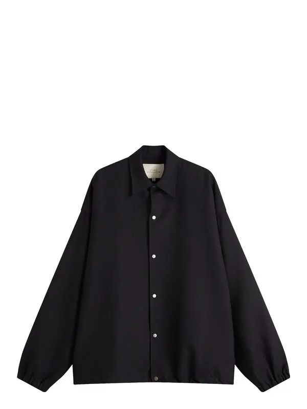 Studio Nicholson Wool Coach Jacket - Darkest Navy