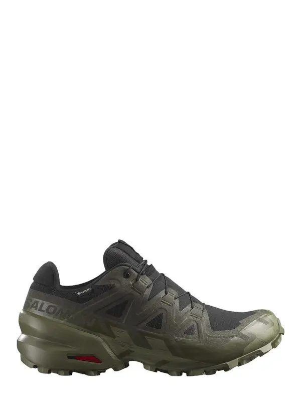 SALOMON Speedcross 6 Gore-tex - Black/peat/deep Lichen Green