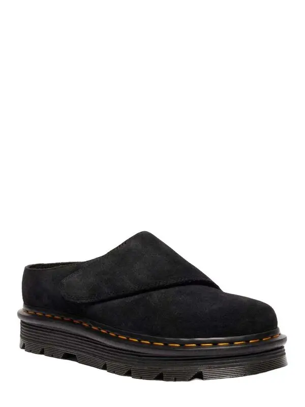 Dr. Martens Zebzag Anywair Suede Mules - Black