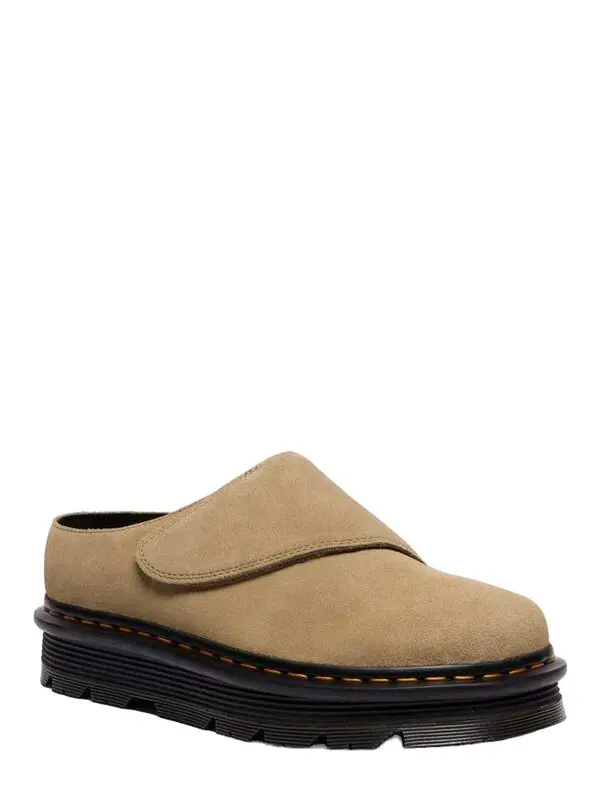 Dr. Martens Zebzag Anywair Suede Mules - Tan