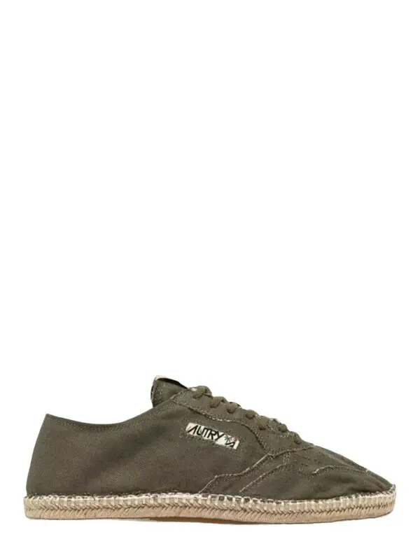 AUTRY Lace-up Jute Sneakers - Brown