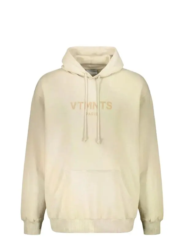Vetements Logo-print Hoodie - Neutrals