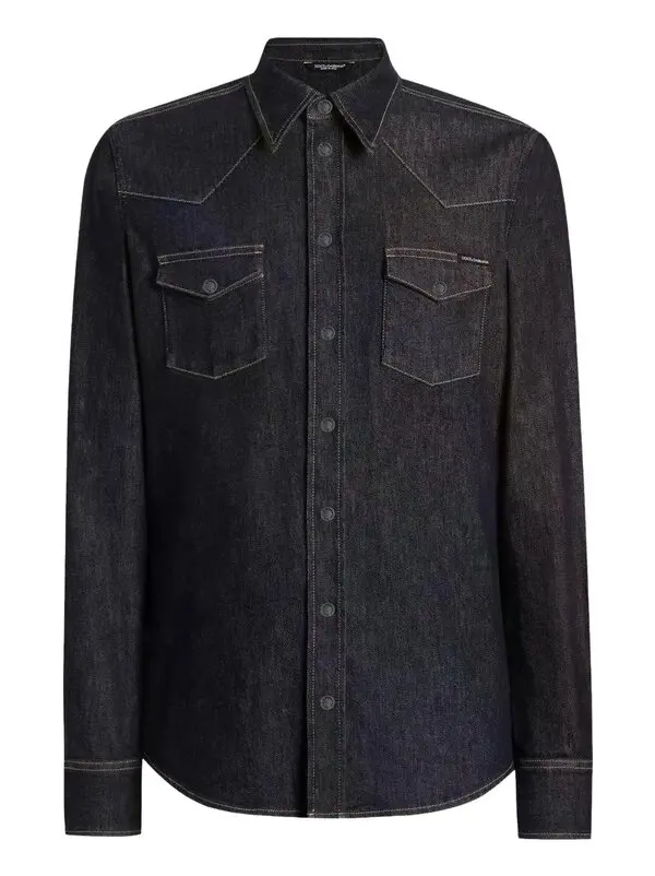 Dolce & Gabbana Denim Shirt - Blue