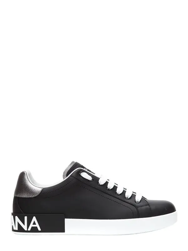 Dolce & Gabbana Lace-up Sneakers - Black