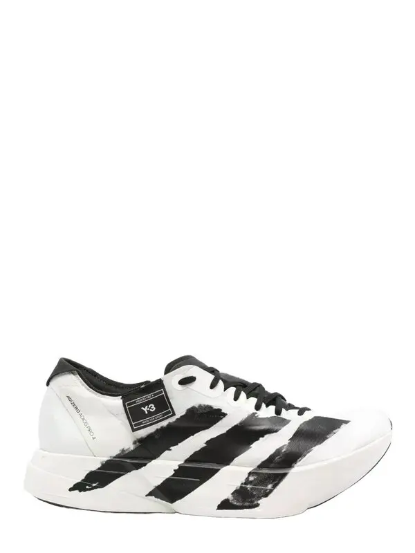 Y3 Three-stripe Sneakers - White