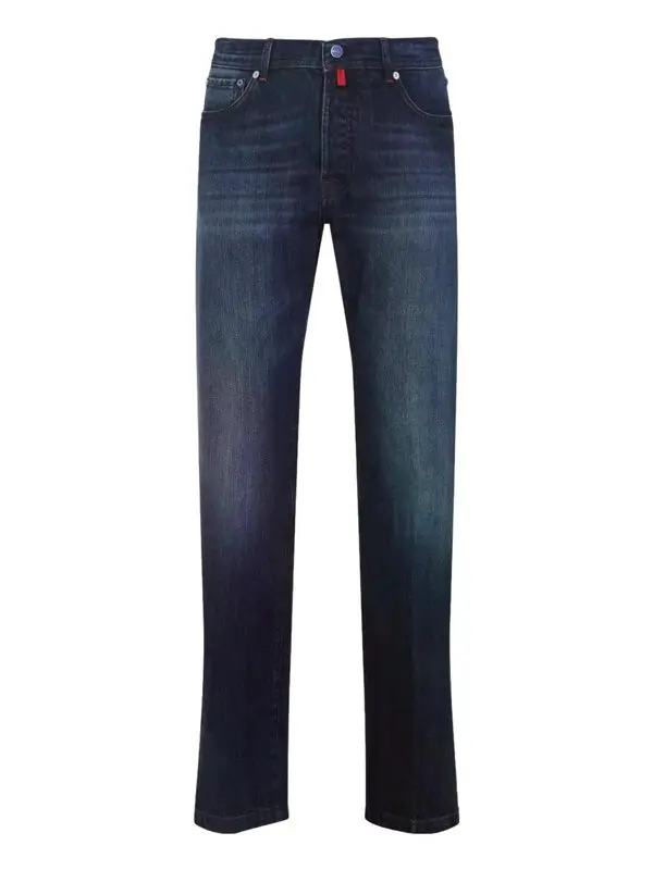 Kiton Five-pocket Denim Jeans - Blue