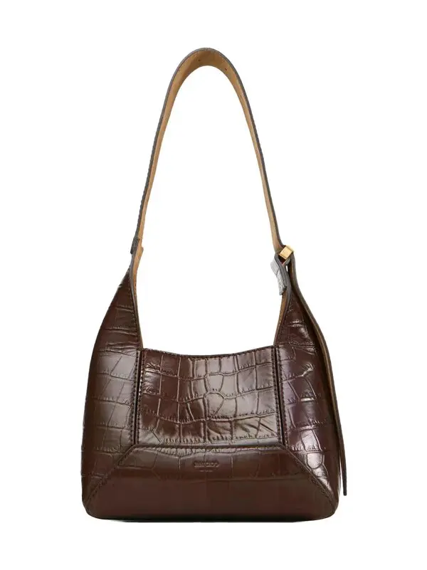 JIMMY CHOO Diamond Hobo S Shoulder Bag - Brown