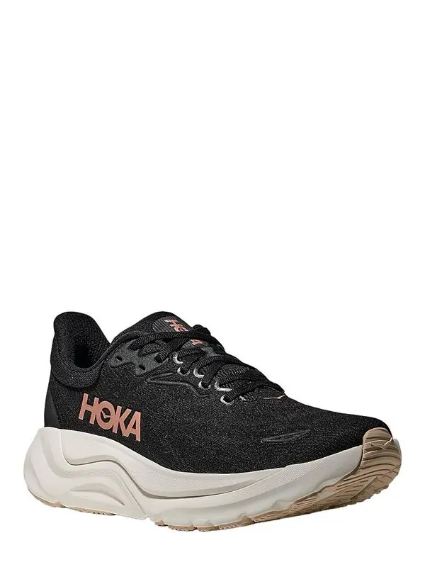 HOKA Arahi Running Sneakers - Black/rose Gold