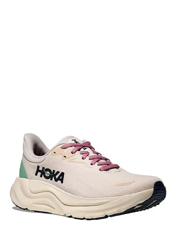 HOKA Arahi Running Sneakers - Rose Cream/alabaster