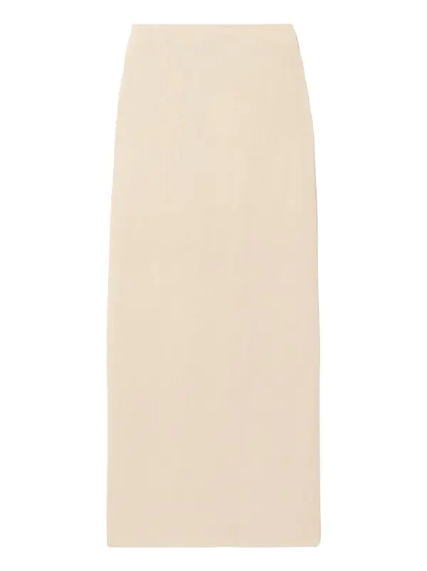 Matteau Woven Maxi Skirt - Cream