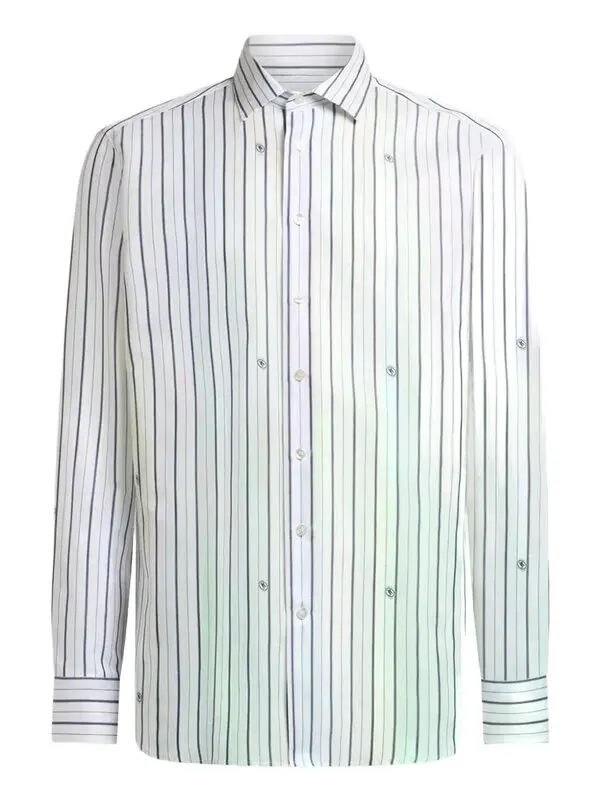 Etro Striped Button-up Shirt - White