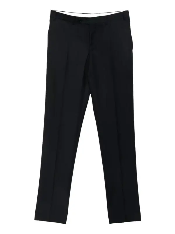 Canali Wool Trousers - Blue