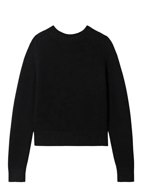 Khaite Nera Cashmere Sweater - Black