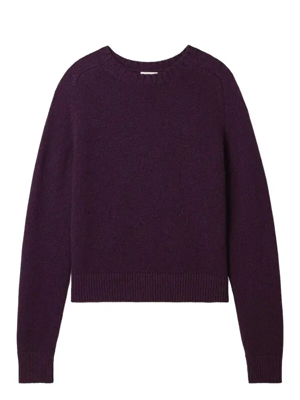 Khaite Nera Cashmere Sweater - Burgundy