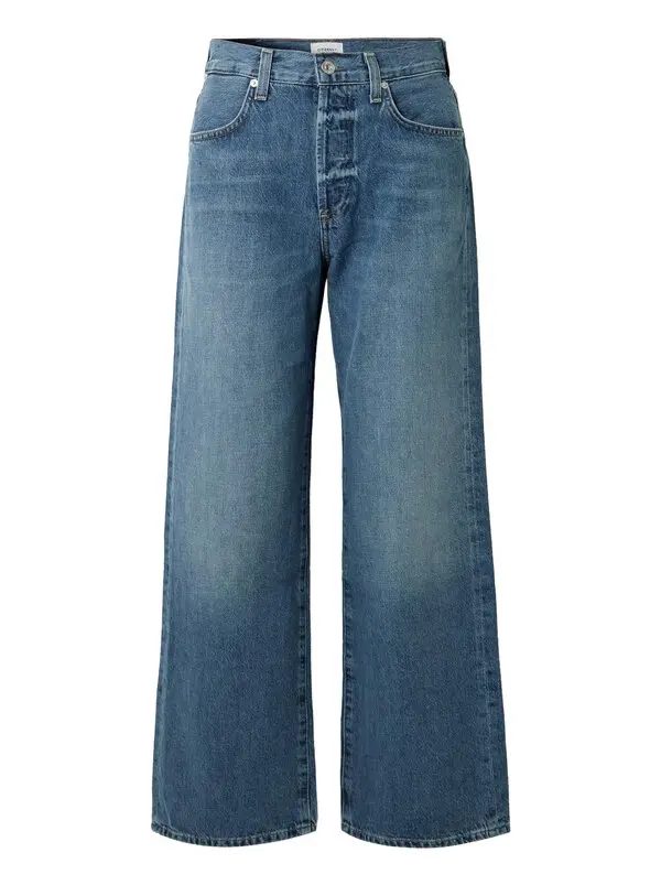 Citizens Of Humanity Annina High-rise Wide-leg Jeans - Blue