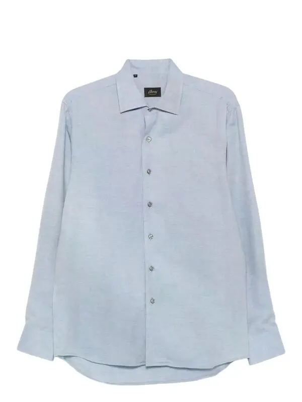 Brioni Button-down Shirt - Blue