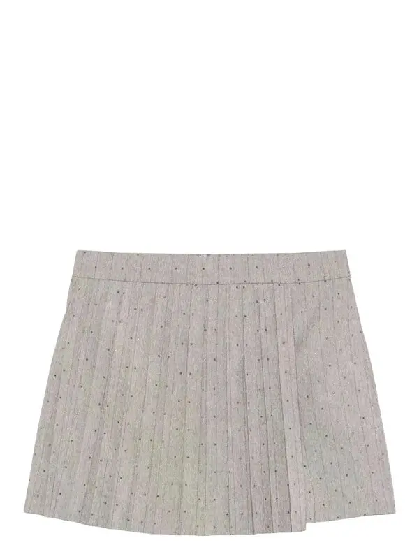 Maje Pinstriped Skorts - Grey