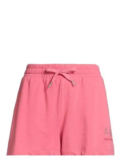 Armani Exchange Cotton Blend Athletic Shorts - Pink