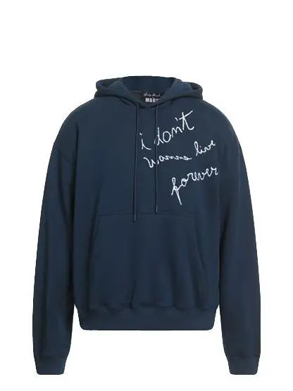 MSGM Tiago Alexandre X Cotton Sweatshirt - Navy