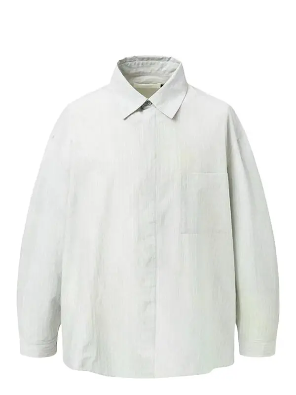 AMOMENTO Oversized Shirt - White