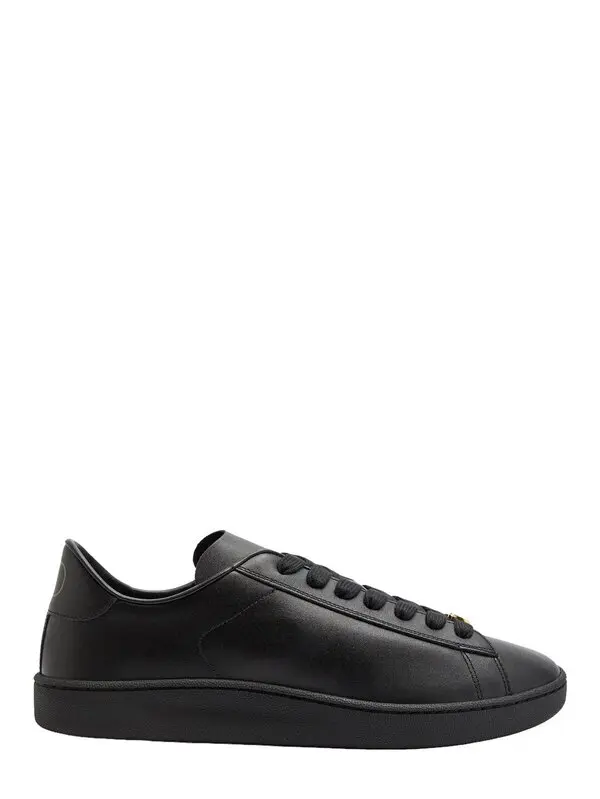 Valentino Garavani Royco Leather Sneakers - Black