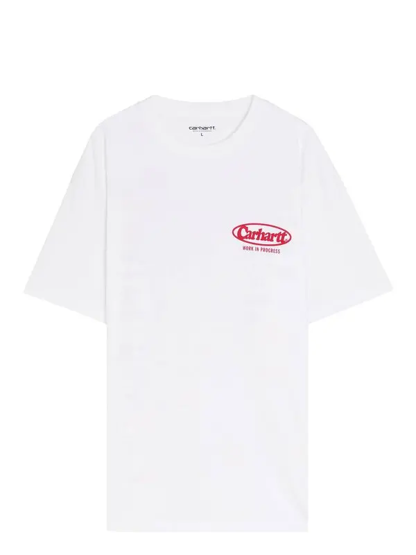 Carhartt Work In Progress Logo-print Cotton T-shirt - White