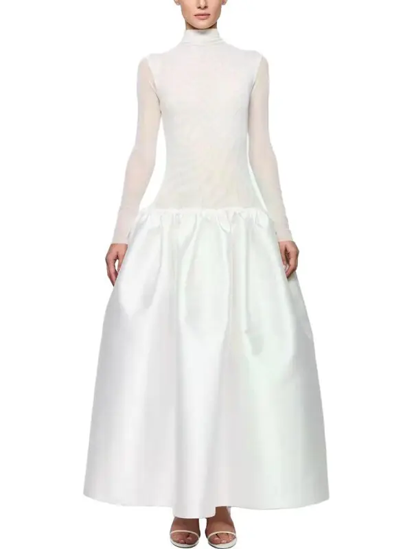 ATU BODY COUTURE High-neck Midi Dress - White